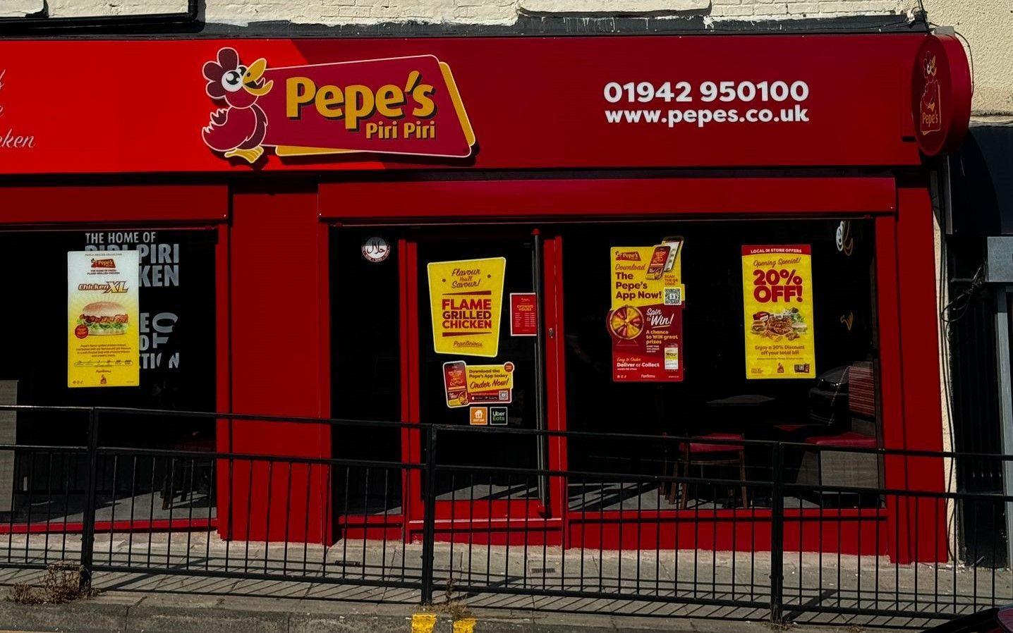 Pepe's Wigan - Now Open!! - Pepe's Piri Piri