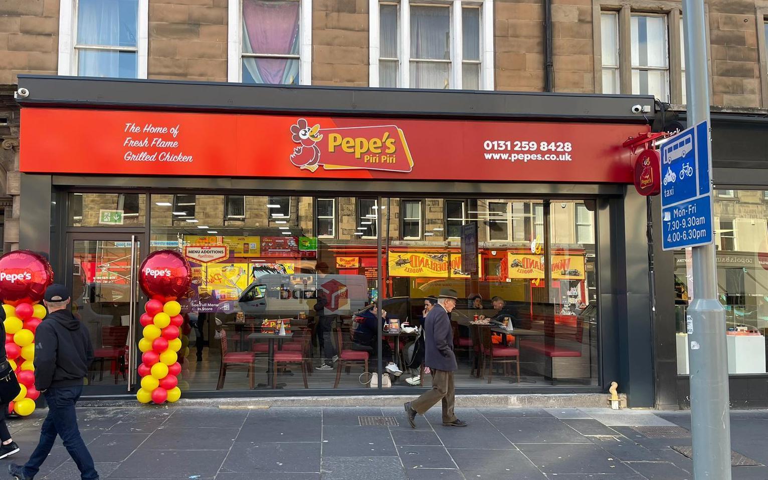 Pepe's Edinburgh Lothian Road - Now Open!! - Pepe's Piri Piri